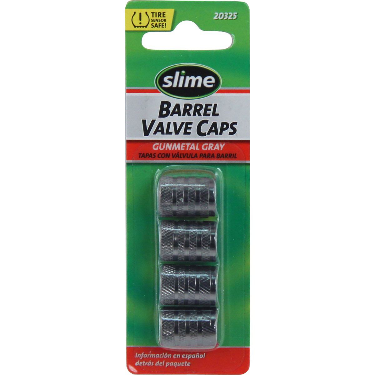 Slime Valve Caps - Barrel, Gunmetal, 4 Pack | Supercheap Auto Trade